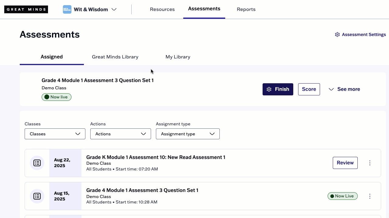 Locate Resources in Wit & Wisdom