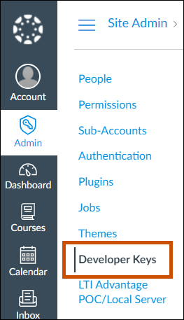LTI v1.3 Configuration for Canvas