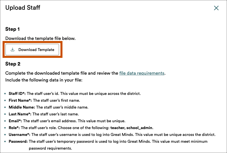Setup Guide for New Self-Serve Rostering Districts